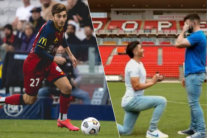 Van een mooi moment gesproken: Josh Cavallo, de eerste actieve ...