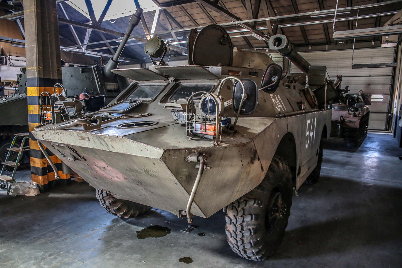 Een exclusieve blik achter de schermen van het tankmuseum, de nieuwe ...