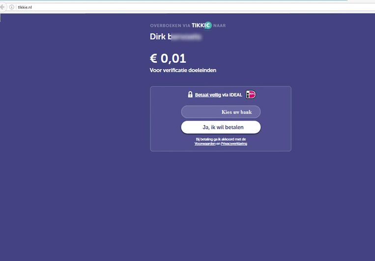 Oplichters hengelen naar geld via nep-Tikkie | Het Parool