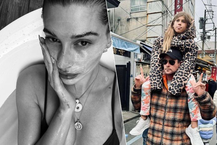CELEB 24/7. Hailey Bieber deelt een selfie in bad en Chris Hemsworth geniet met zijn gezin in ...
