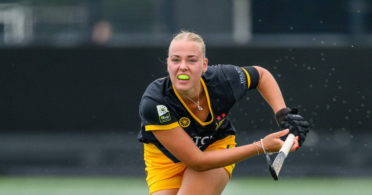 Anouk Brouwer na eerste goal voor HC Den Bosch: ‘Einde van vervelende ...