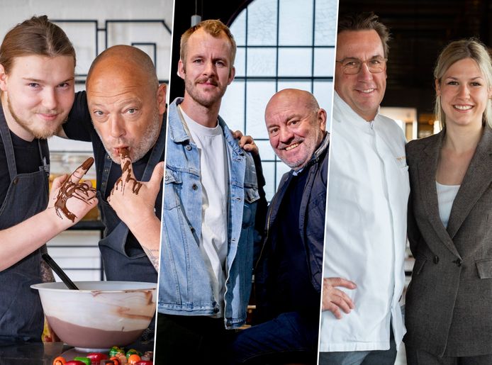 Samenwerken met papa? Kinderen van 3 topchefs tonen hoe het er écht aan ...