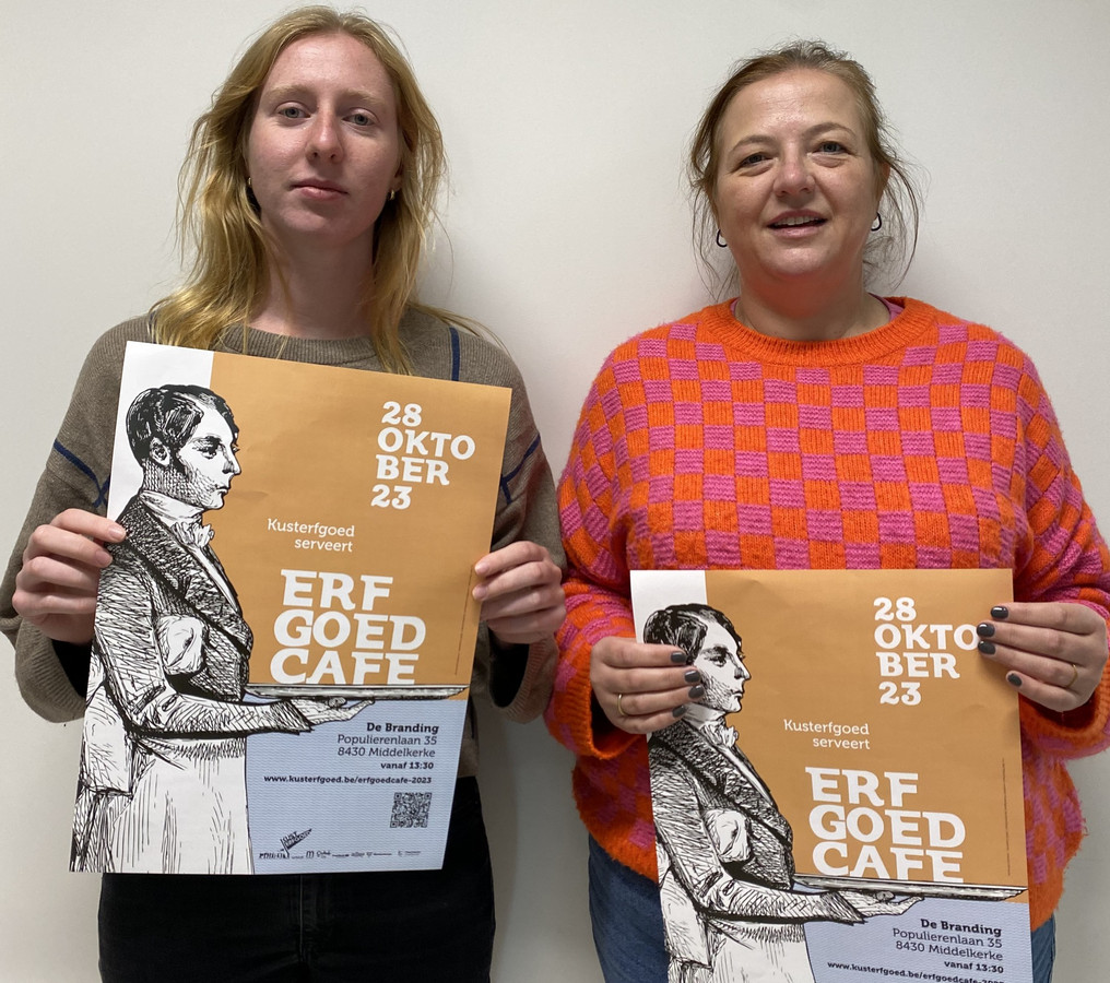 Erfgoedcel Kusterfgoed serveert Erfgoedcafé 2023 in Middelkerke | Foto ...