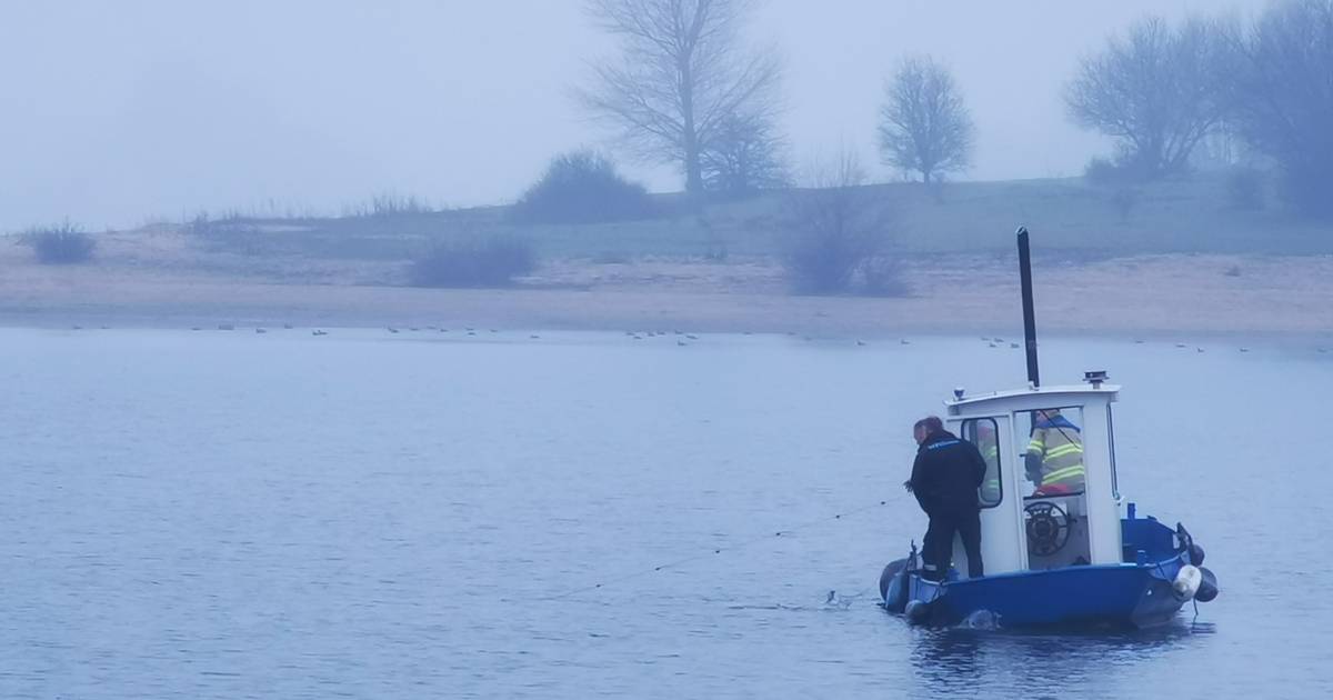Hond zat vast, brandweer ontdekt groot visnet in Putmanskrib bij Herwen ...