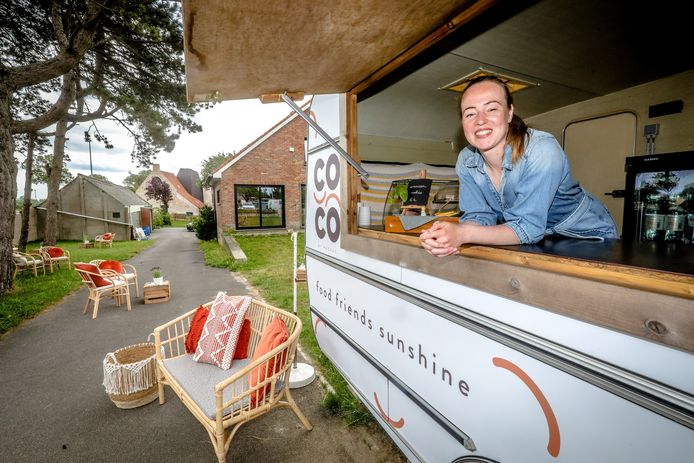 Katrien Rotsaert (32) is terug met haar foodtruck Coco en dit keer met ...