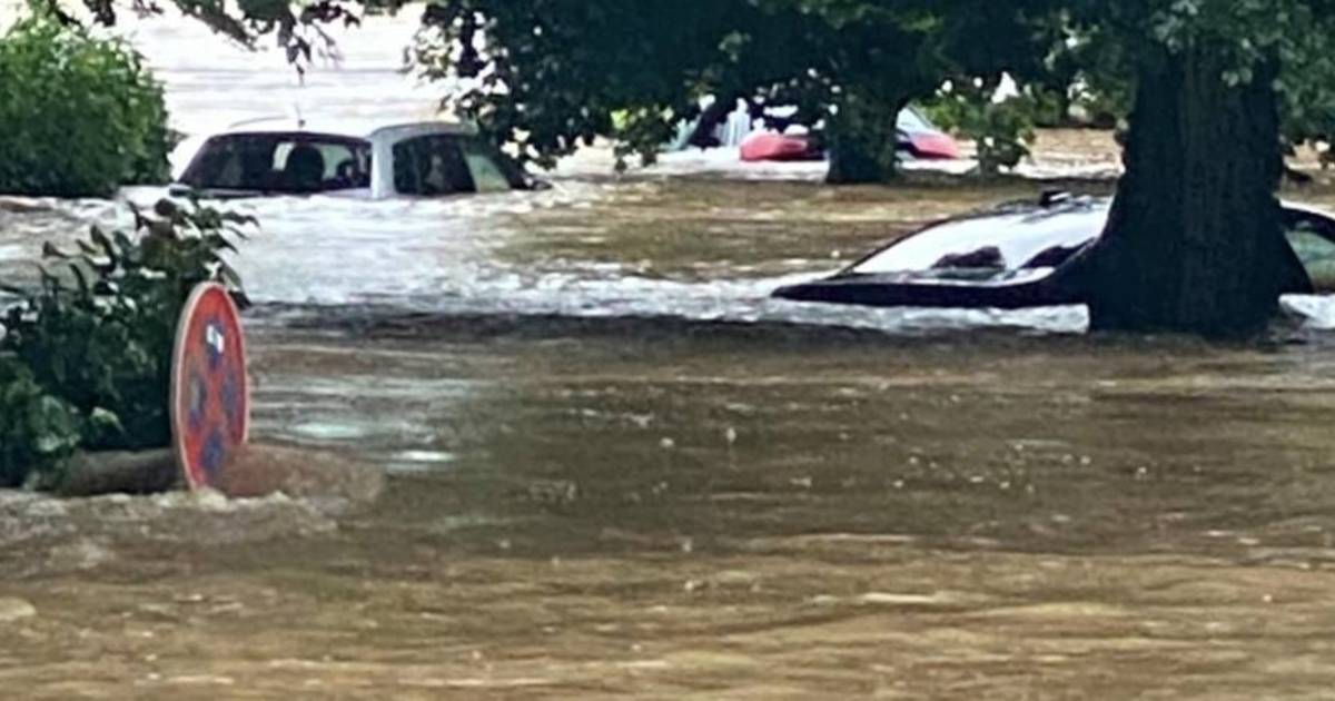 Ook centrum Durbuy loopt onder water | Binnenland | hln.be