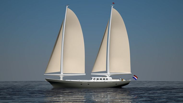 Zeilschip Wubbo Ockels tot zinken gebracht | De Volkskrant