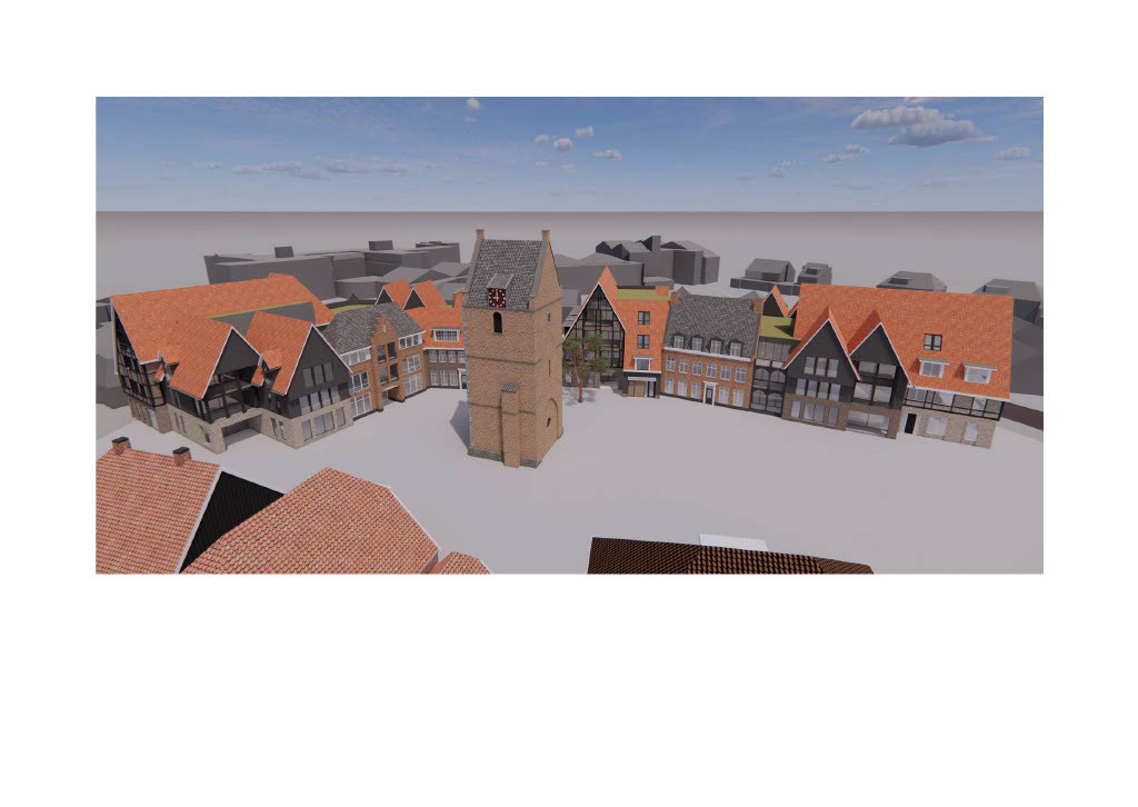 Martinusplein is straks de parel van het vernieuwde centrum van Losser ...