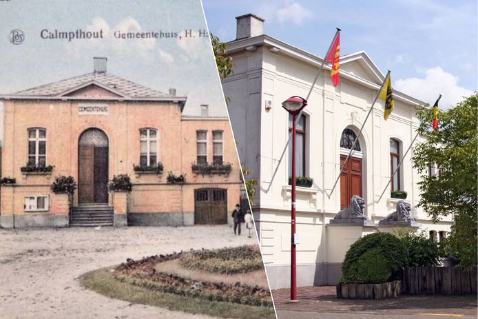 Vlaanderen wil gevel van historische gemeentehuis van monumentenlijst ...