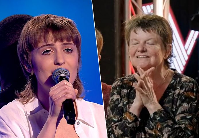 Hartverwarmend: Janine Bisschops supportert voor haar kleindochter Kaat ...