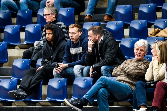 Antwerp FC-spelers Ritchie De Laet, Vincent Janssen en Calvin Stengs ...