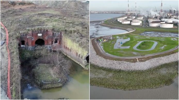 Het smerigste stukje van Vlaanderen is weer proper: Fort Sint-Filips in ...