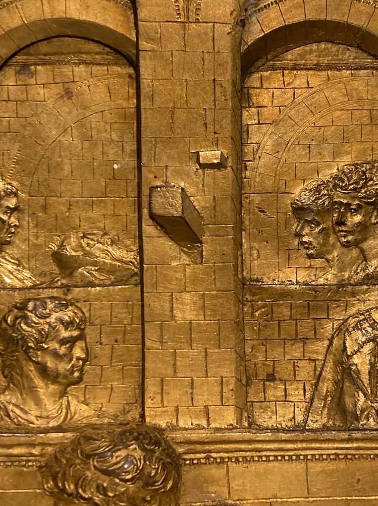 Dat afgehakte hoofd van Johannes de Doper is aardig, maar de balkjes in ...