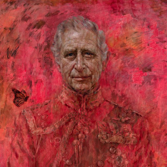 Un portrait officiel du roi Charles III dévoilé, le premier depuis son ...