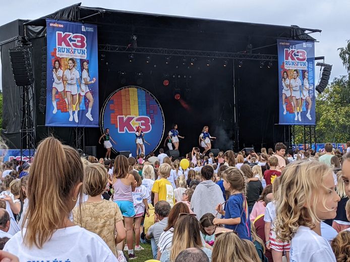 K3 zet domein Sport Vlaanderen in vuur en vlam met K3 Run & Fun | Zemst | hln.be