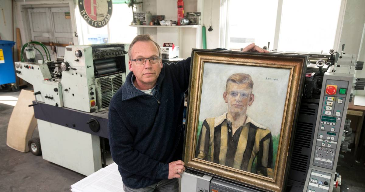 Neef Jan eert ome Jan, de Vitesse-speler die in '44 de kogel kreeg ...