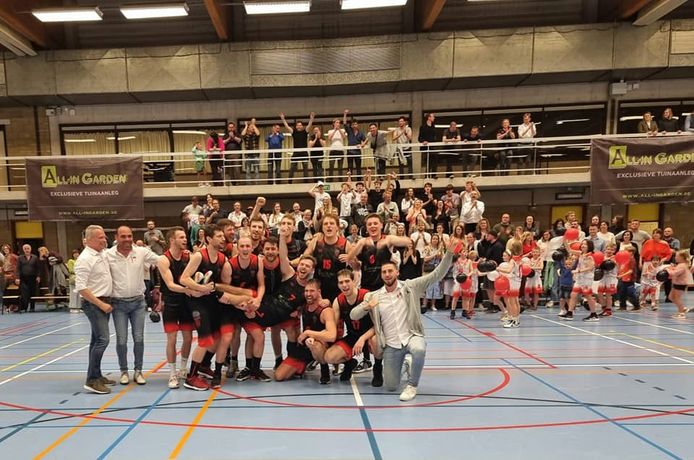 Basket Midwest All-in Garden Tielt pakt de titel in derde provinciale ...