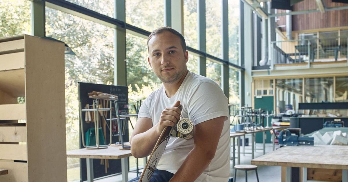 UGent-student Wannes (23) heeft nieuw soort wiel ontwikkeld vanuit zijn ...