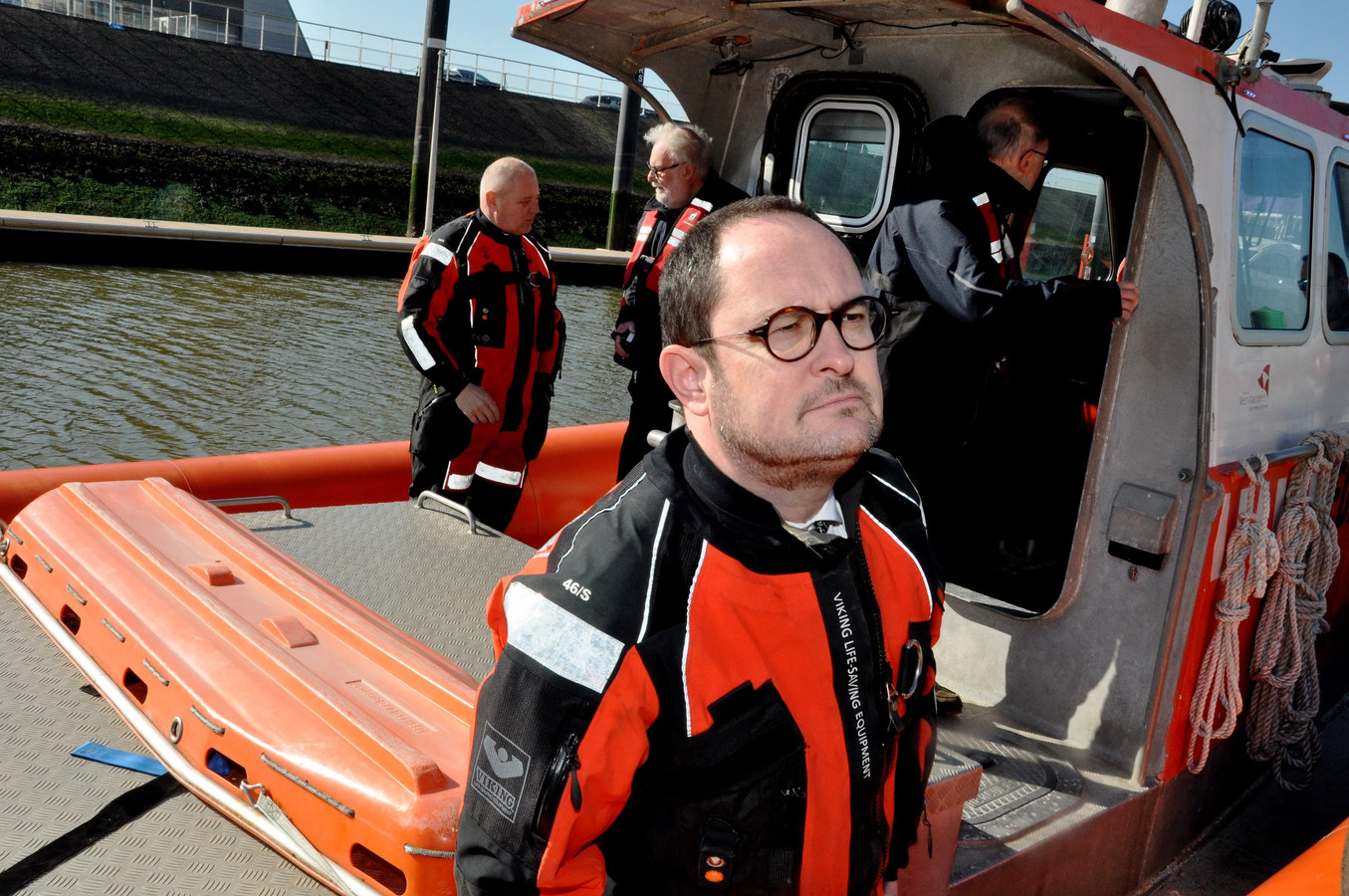 “Nog 150.000 euro nodig voor nieuwe boot”: minister Van Quickenborne belooft Vrijwillige ...