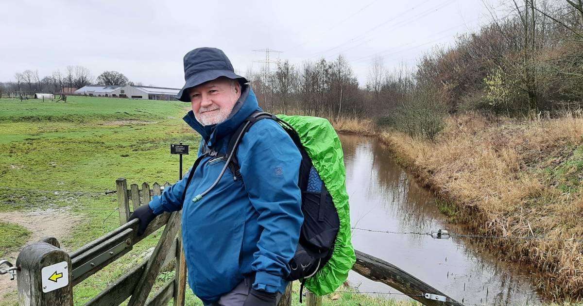 Langeafstandswandelaar Chris Kreijns geniet van Twente: ‘Komt hier ...