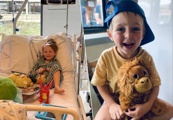 Lowie (5) bindt strijd aan met hersentumor: “De steun voor onze kleine superheld is enorm ...