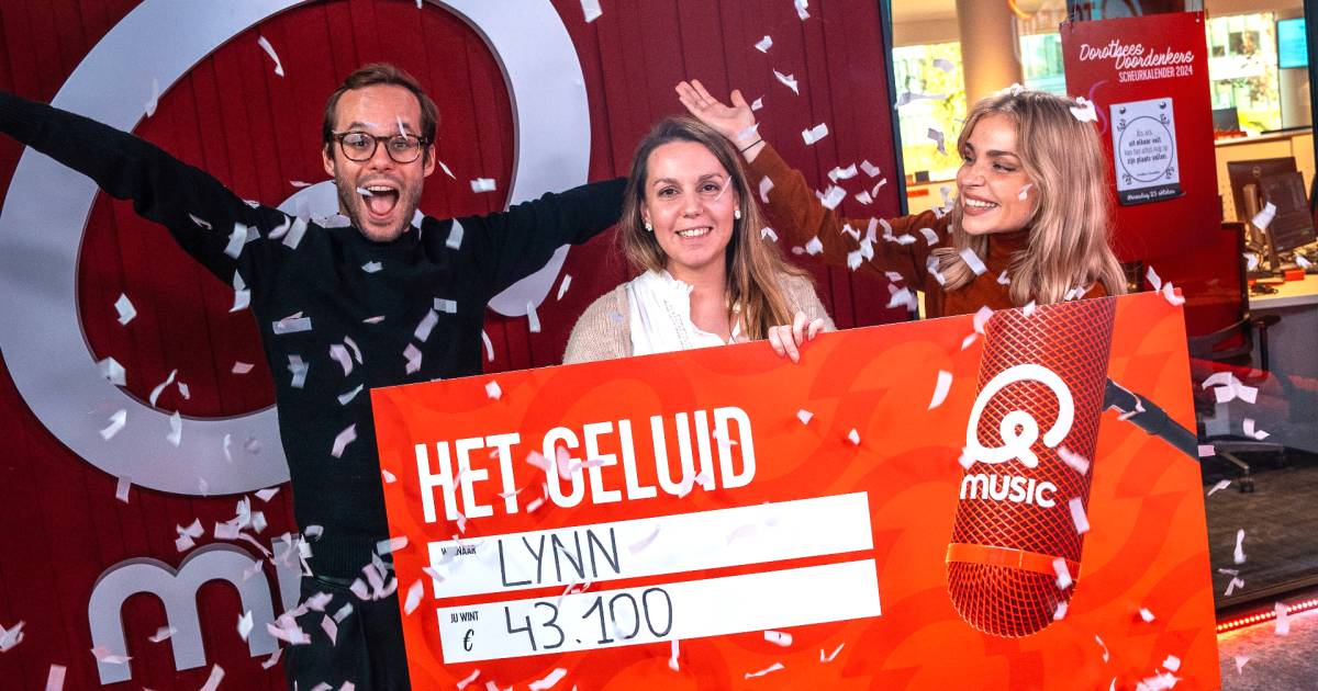 Dit is de winnares van ‘Het geluid’ die nu 43.100 euro rijker is: “Ik ...