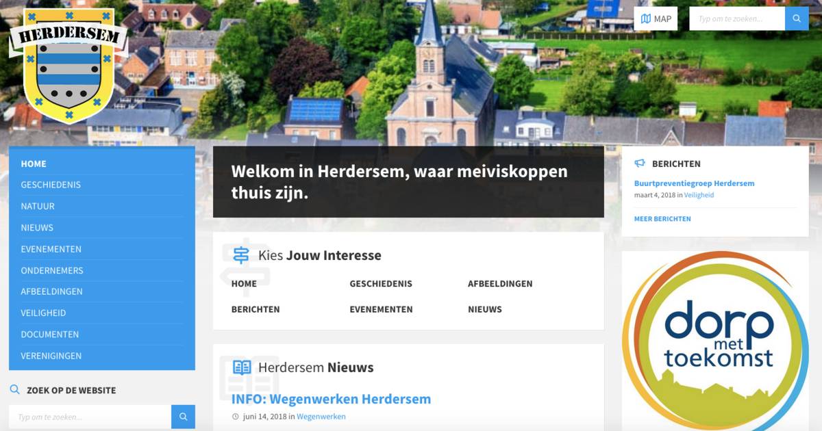 Herdersem heeft eigen website: www.demeiviskoppen.be | Aalst | hln.be