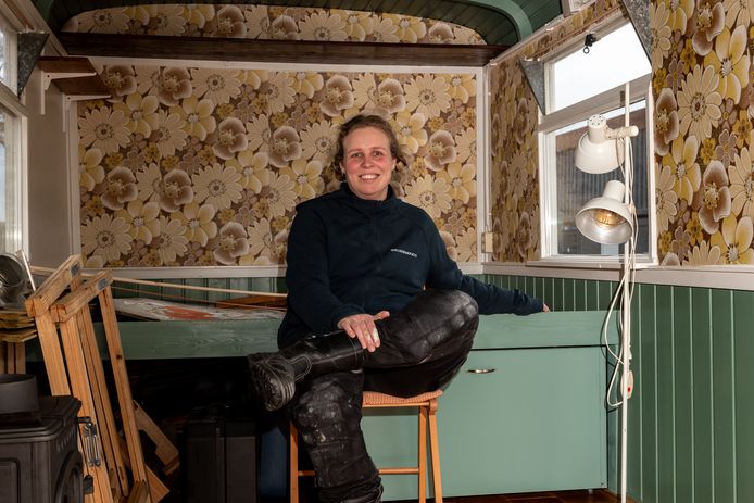 Willemijn (30) leerde zichzelf klussen en bouwt nu een bouwkeet om tot ...