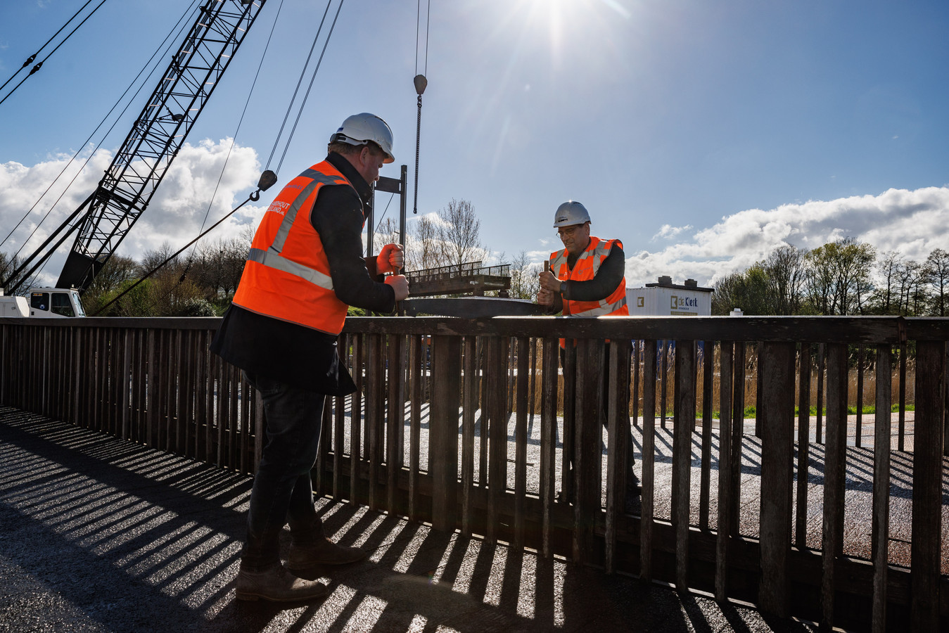 Veertigjarige Lamgatsbrug krijgt een opvolger, maar voor het materiaal ...