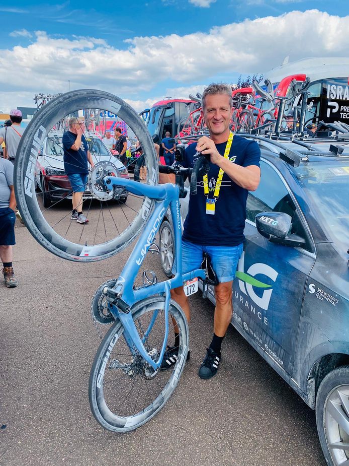 Mecanicien Patrick van Straten in Tour de France Femmes: ‘Steeds klaar ...