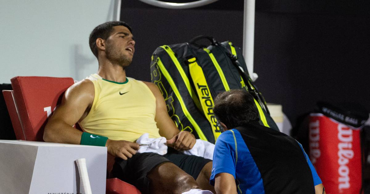 Enkelblessure Carlos Alcaraz valt mee: ‘Tot ziens in Las Vegas en ...