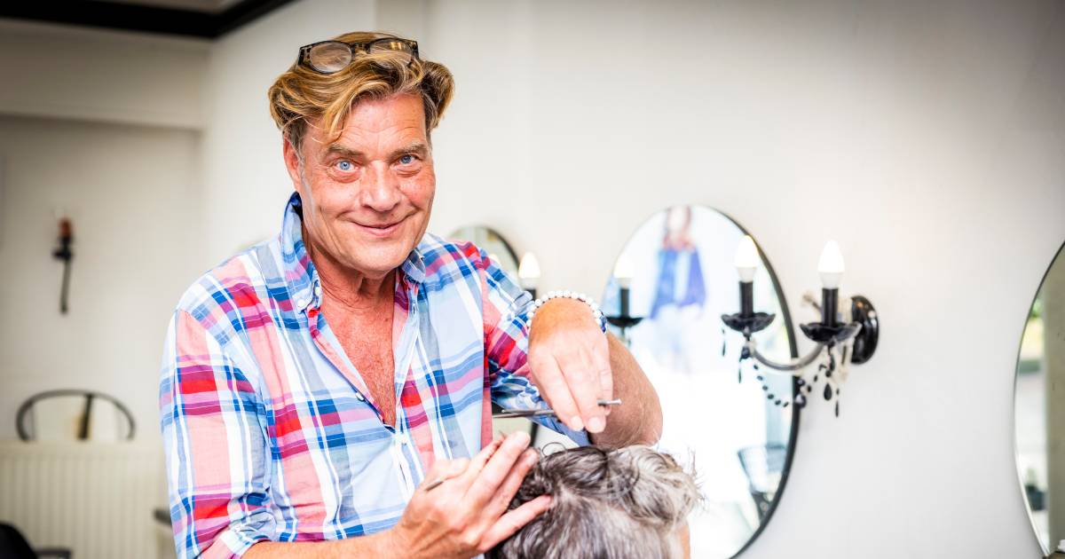 Peter zou het liefst nog jaren doorgaan met knippen, maar het gaat niet ...