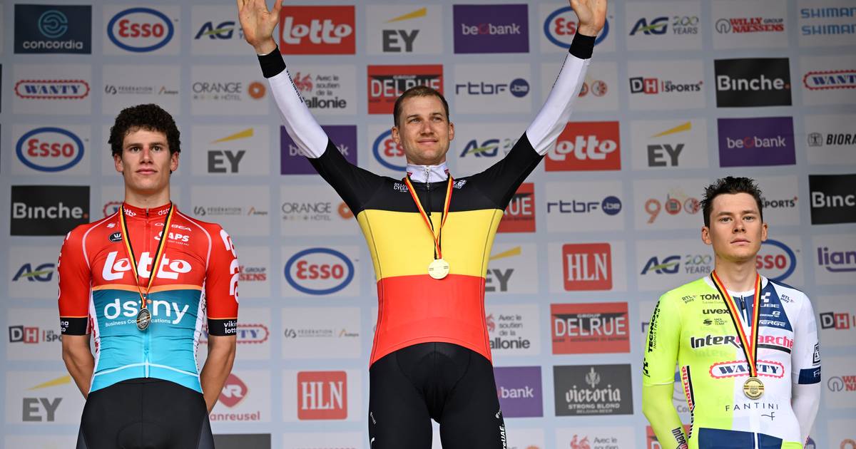 Tim Wellens décroche son premier titre national sur le contre-la-montre ...