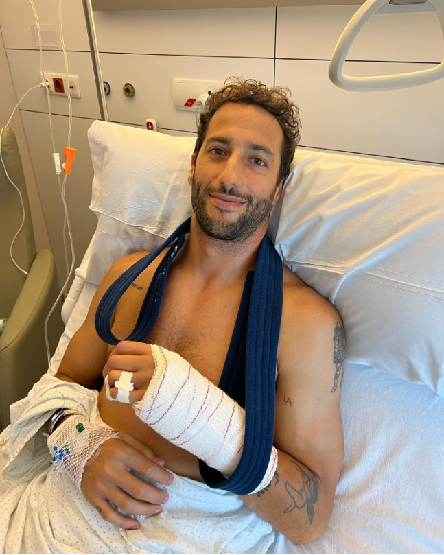 Daniel Ricciardo geeft update na operatie aan handbreuk: ‘Dit is een ...