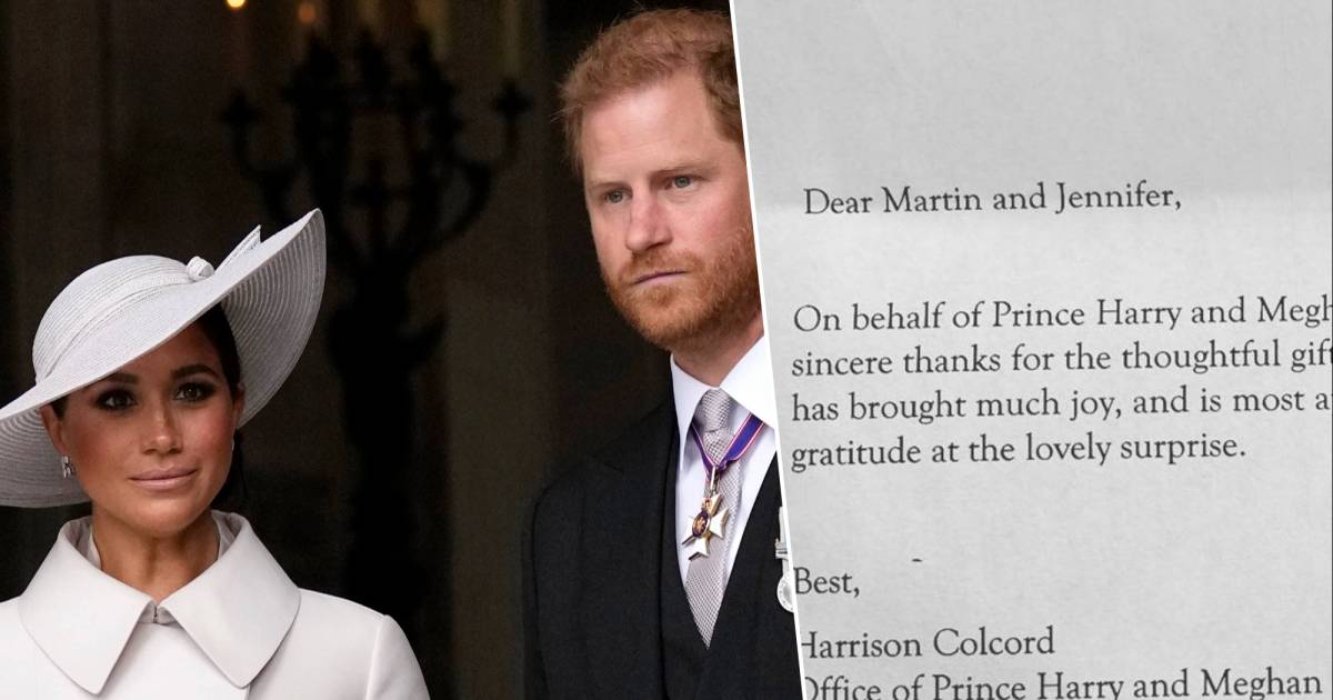 Harry en Meghan onthullen wat hun zoontje Archie cadeau kreeg voor zijn ...