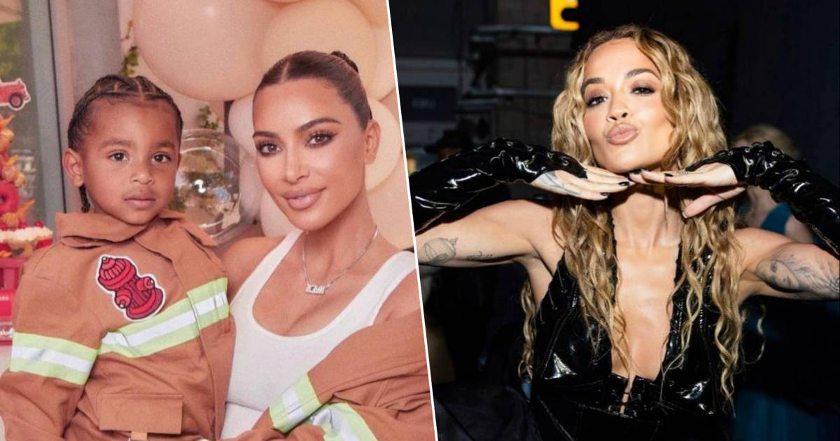 CELEB 24/7. Kim Kardashian viert de verjaardag van zoon Psalm en Rita ...