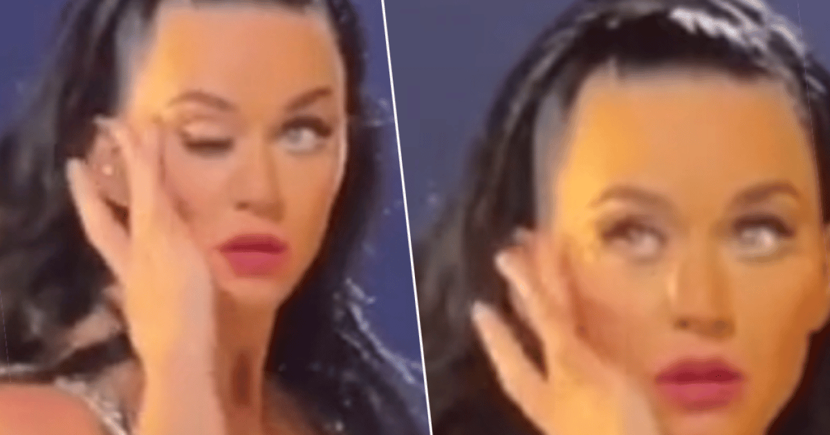 “De Katy Perry-robot is defect”: fans verbaasd door haperend oog ...