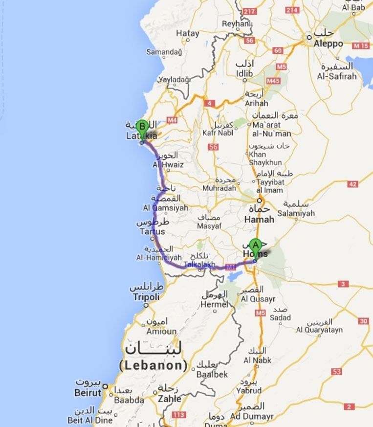 Groeten uit de Syrische kustplaats Latakia: 'Hier is niets aan de hand'