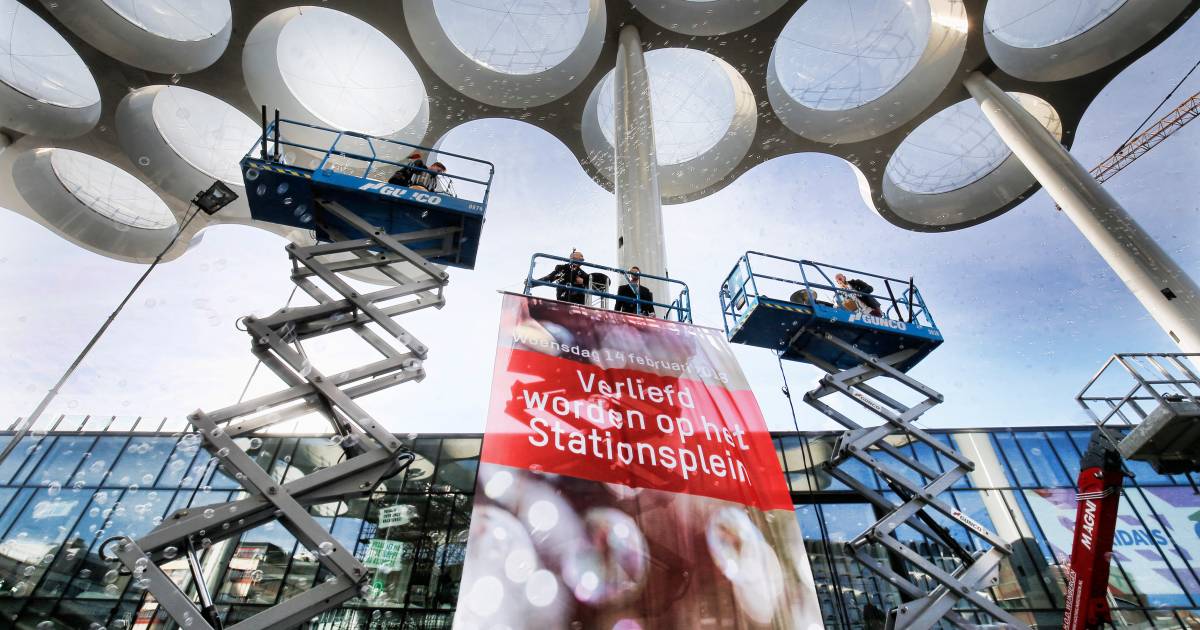 Proef met evenementen onder bollendak bij Utrecht CS met twee jaar ...