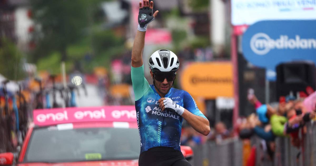 Andrea Vendrame verrast zijn medevluchters en soleert naar ritzege in ...