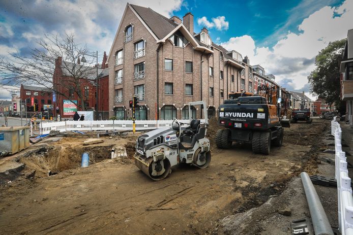 IN BEELD. Werken in Hasseltse Toekomststraat vangen aan | Hasselt | hln.be