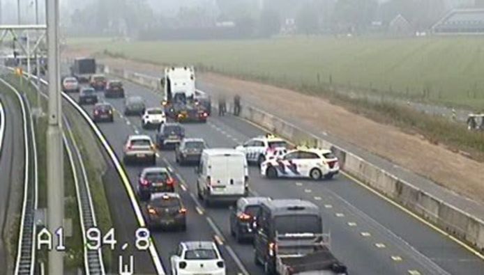 Ongeval bij Twello zorgt voor flink wat vertraging op de A1 | 112 nieuws Apeldoorn | destentor.nl