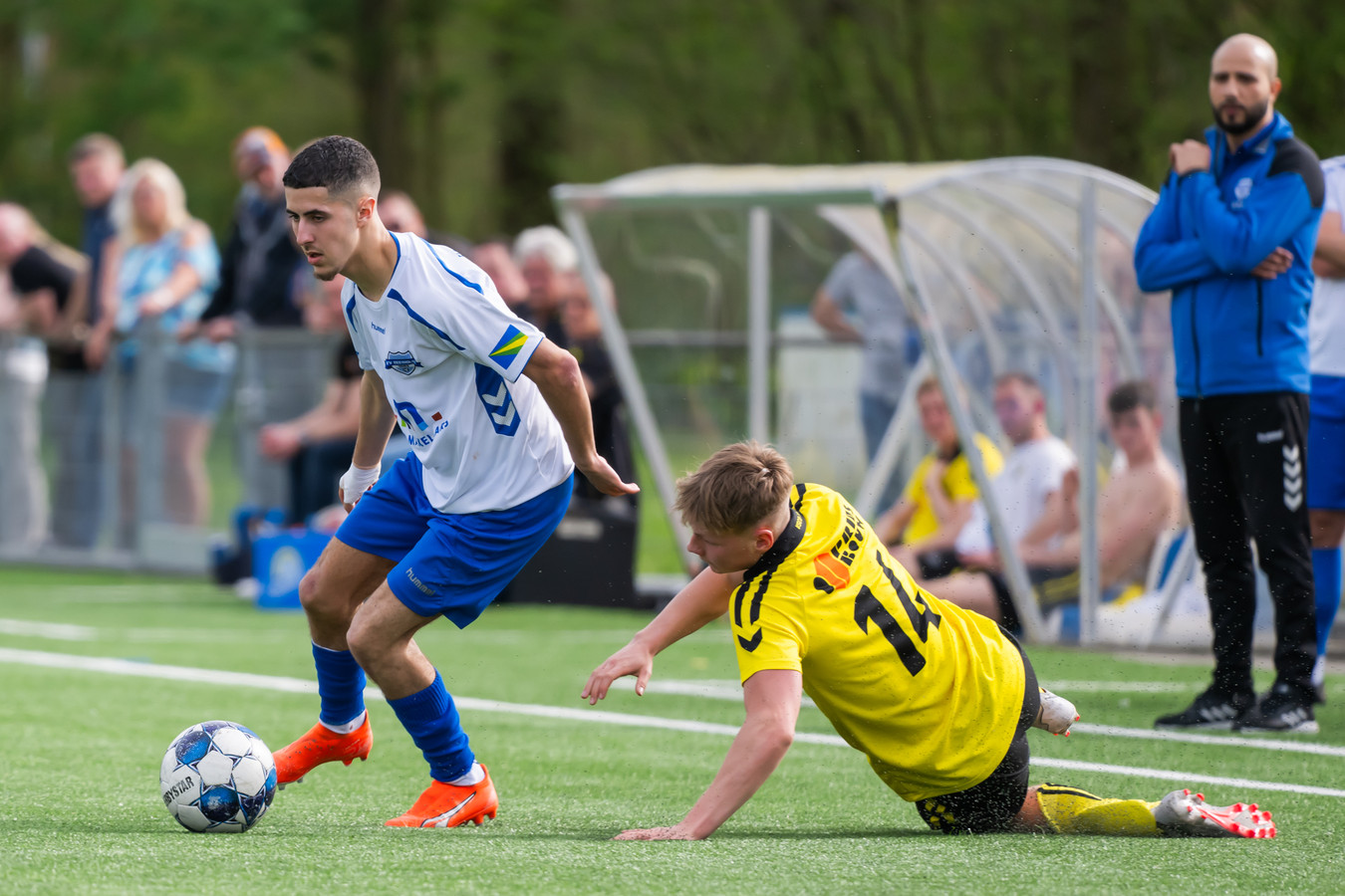 Van miskende voetballer tot publiekslieveling in Zeewolde: ‘De ...