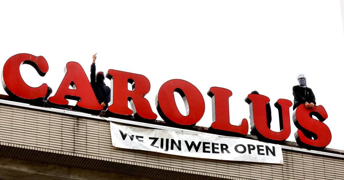 Raadsleden kritisch op ontruiming gekraakte Carolus-bios, Bruls ...