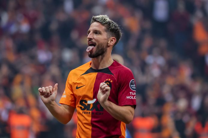 Le but de Dries Mertens lors du large succès de Galatasaray à ...