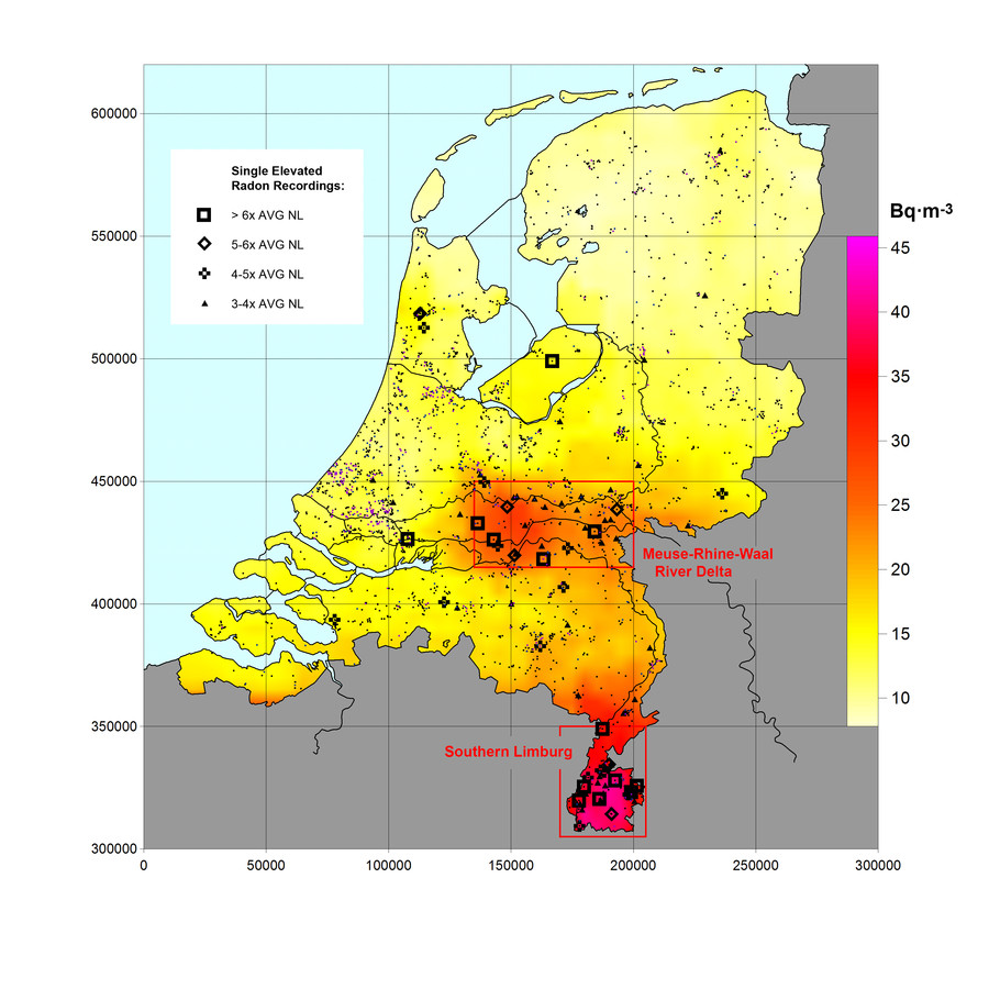RIVM start onderzoek naar het radioactieve gas radon: ‘Komt in het ...