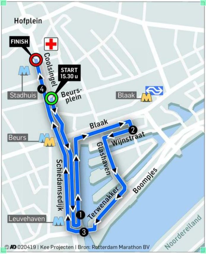 Dit moet je weten voordat je de marathon van Rotterdam loopt of bezoekt ...