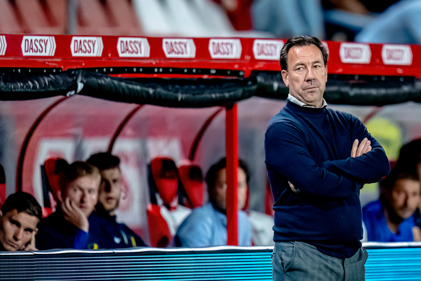 Nieuwe trainer, zelfde gebreken: nog genoeg werk aan de winkel voor Van Gastel bij NAC | Foto ...