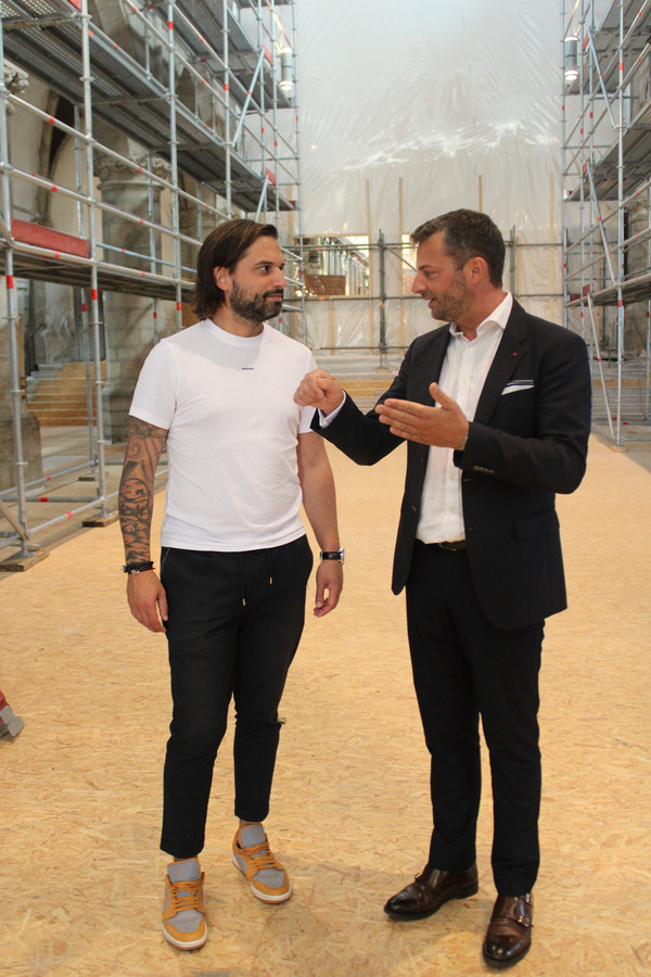 MR-voorzitter Georges-Louis Bouchez op visite in Campus Da Vinci Ronse ...
