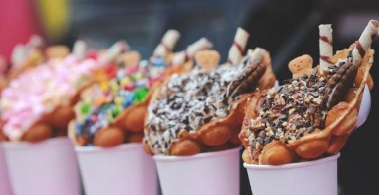 Wafelliefhebbers opgelet: ‘bubble waffle’ is dé ijstrend van deze zomer